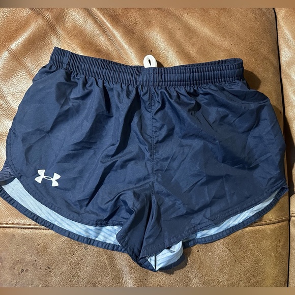 Under Armour | Shorts | Mens Medium Navy Under Armour Running Shorts 2 ...